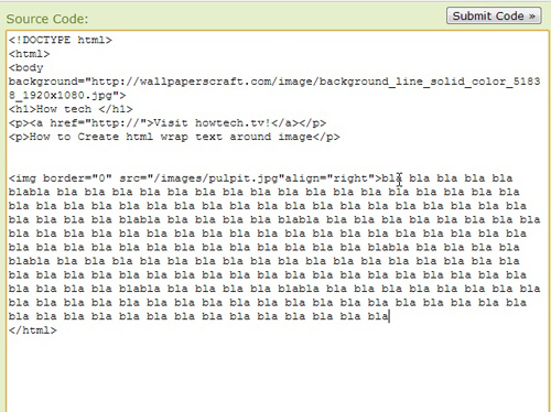  HTML Wrap Text Around Image HowTech