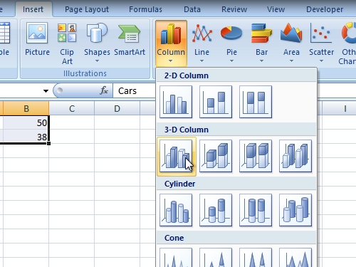 How To Make Excel 2007 Chart Bars Wider HowTech