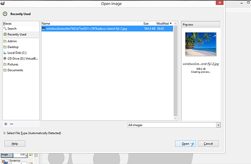 How To Insert Image In GIMP Editor HowTech