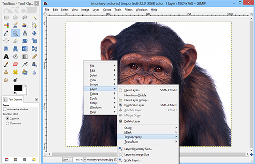 How To Erase To Transparency In GIMP HowTech