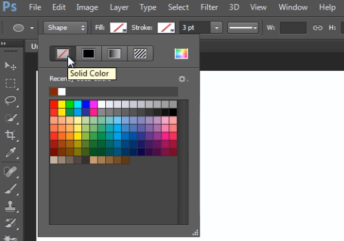  How To Draw A Circle Without Fill In Photoshop CS6 HowTech