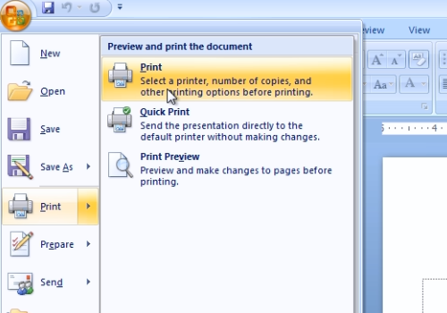 How To Print A PowerPoint 2007 With Multiple Slides On One Page HowTech