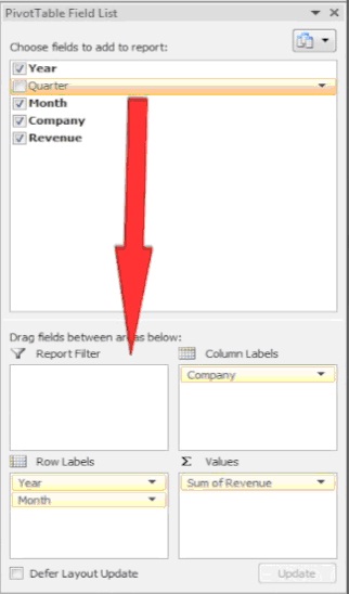 How To Filter Data In A Pivot Table Or Pivot Chart HowTech