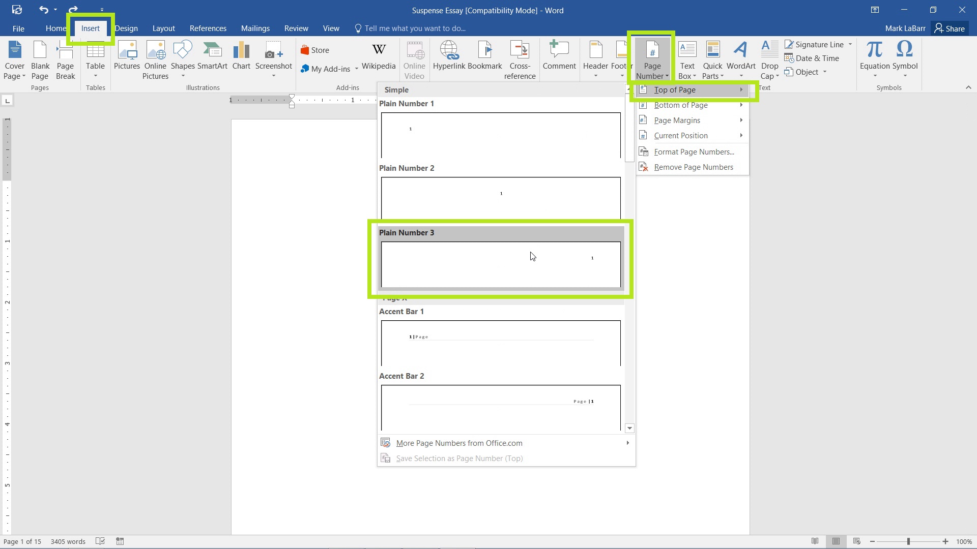 How To Add Page Numbers In Word 2016 HowTech