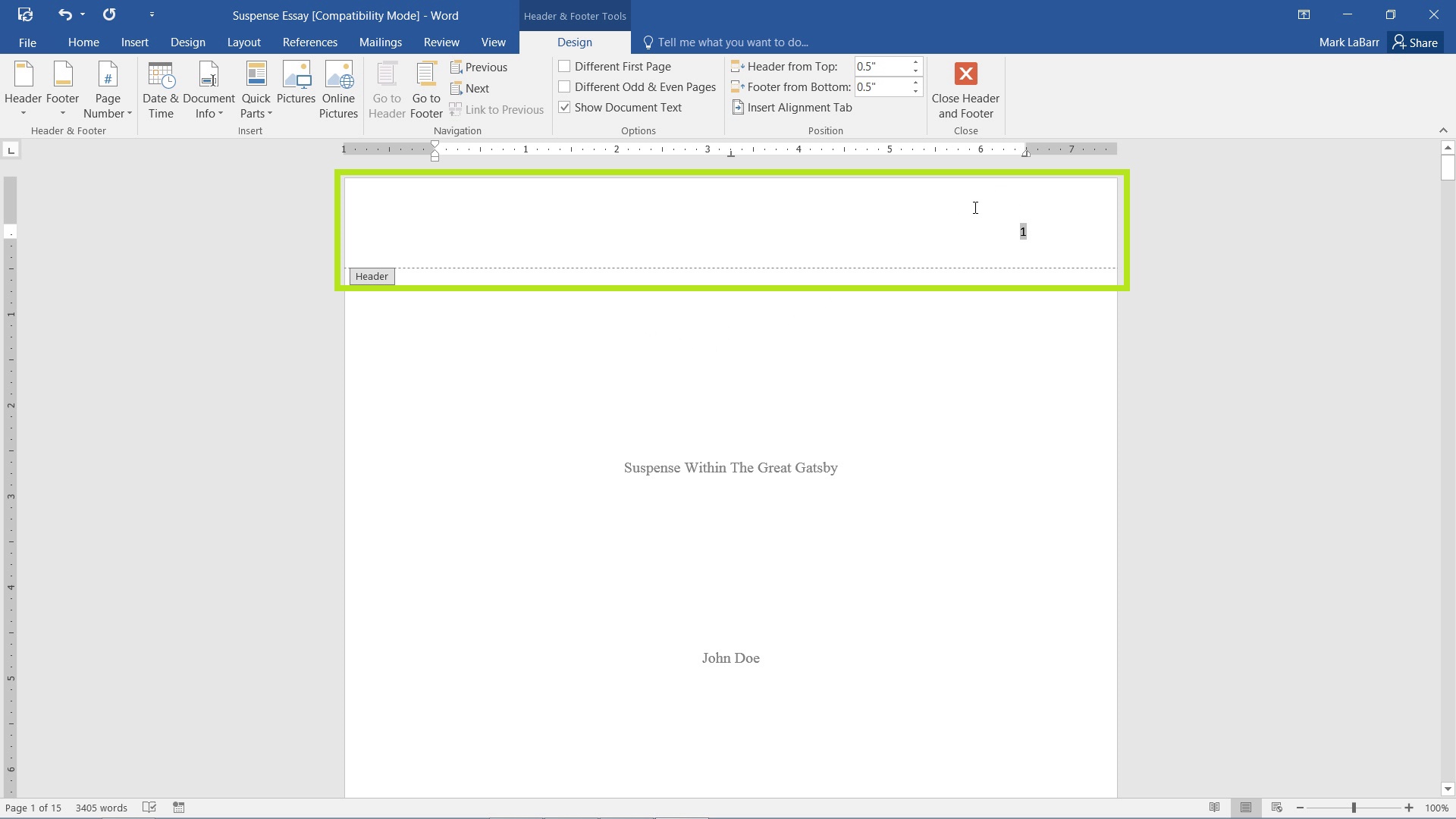 How To Add Page Numbers In Word 2016 HowTech