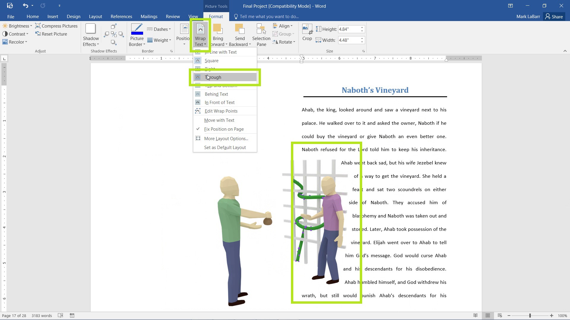 How To Insert Pictures And Use Text Wrapping In Word 2016 HowTech