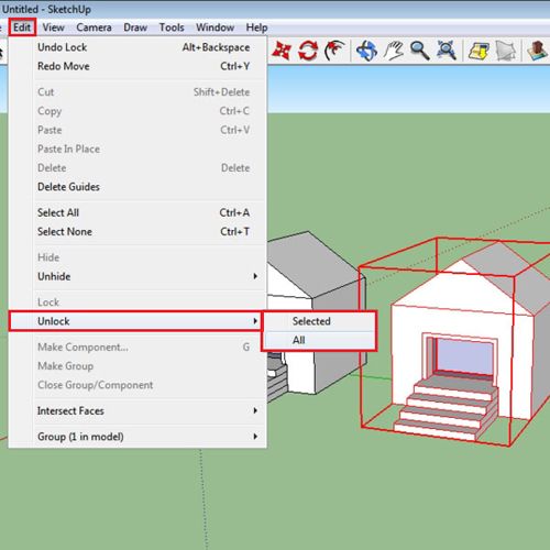 How To Lock And Hide Objects In Google SketchUp HowTech