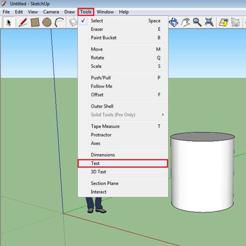 How To Add Text In Google SketchUp HowTech