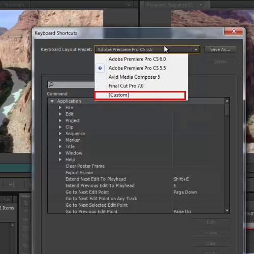 How To Customize Keyboard Shortcuts In Adobe Premiere Pro CS6 HowTech
