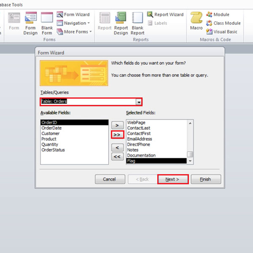 How To Create A Form Using Form Wizard In Microsoft Access HowTech