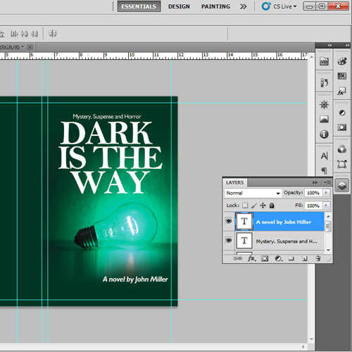 How To Design A Book Cover In Photoshop HowTech