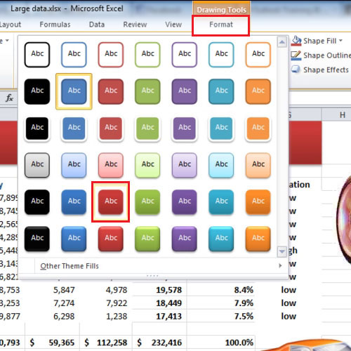 How To Add Pictures And Shapes In Excel 2010 HowTech