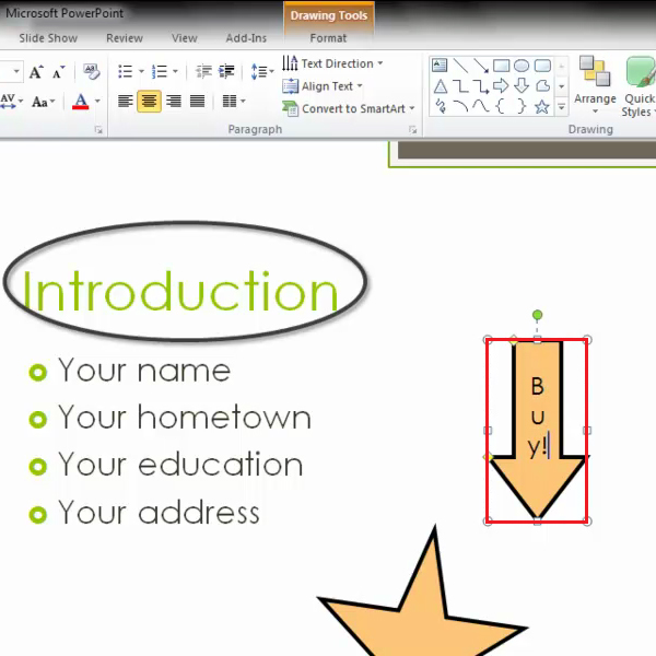 How To Add Text To Shapes In PowerPoint HowTech