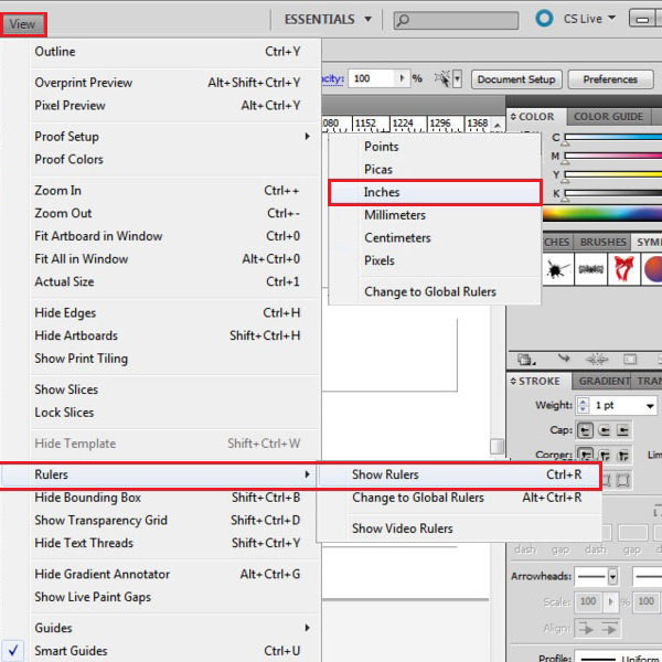 How To Use Grids Rulers And Guides In Adobe Illustrator HowTech